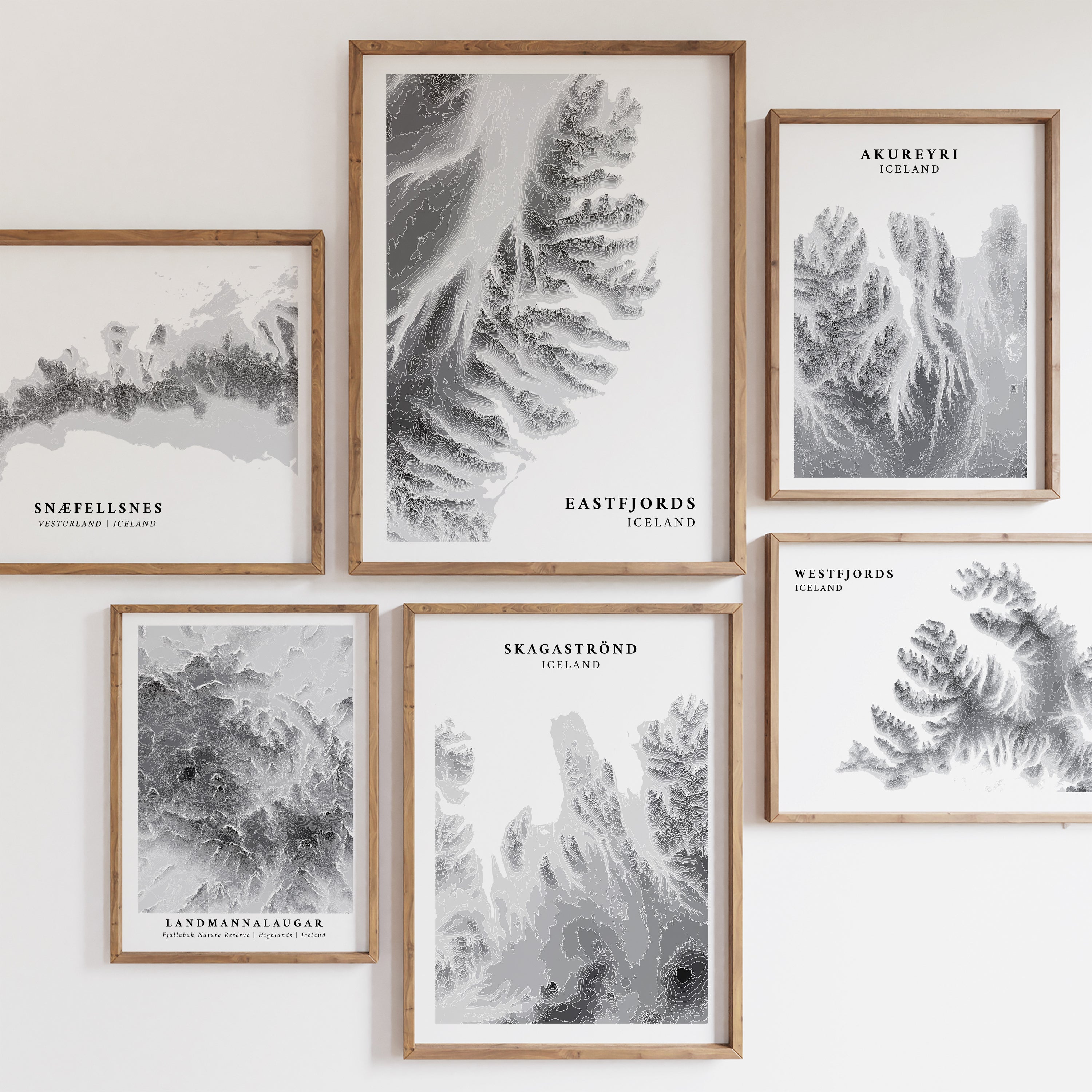 Topographic Contour Maps, Posters & Prints | Outandbackstudio ...